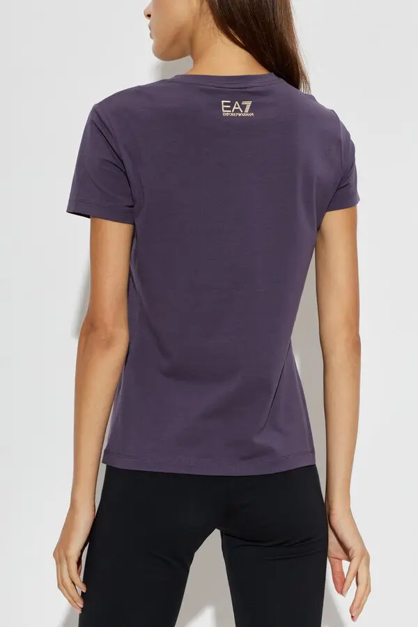 EA7 Sequin Logo T-shirt
