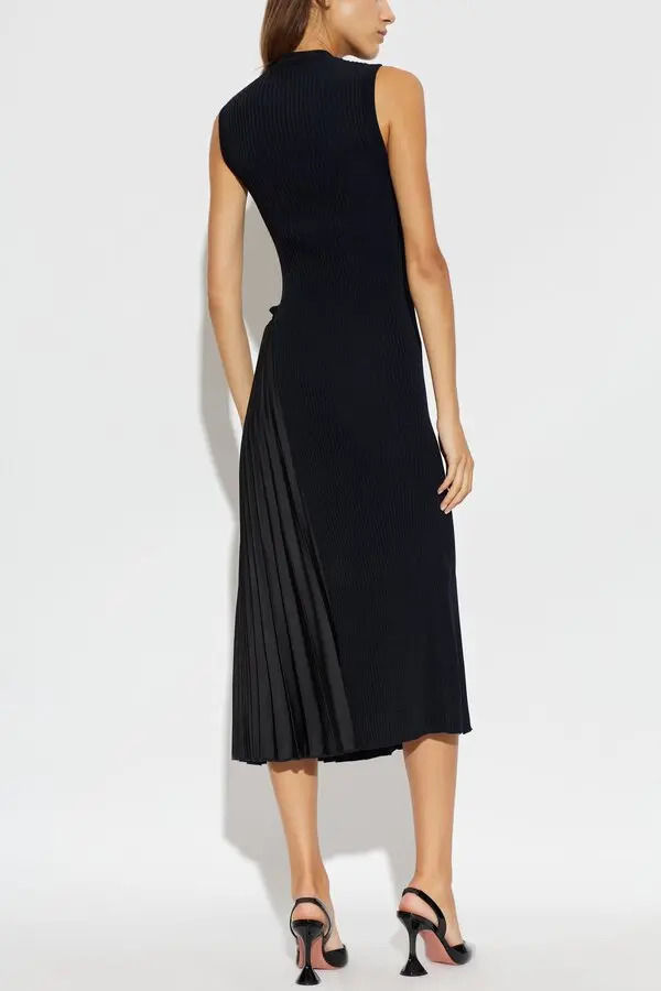 Emporio Armani Dress With A Pleated Insert