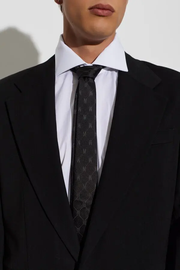 Moschino Silk Neck Ties - Black