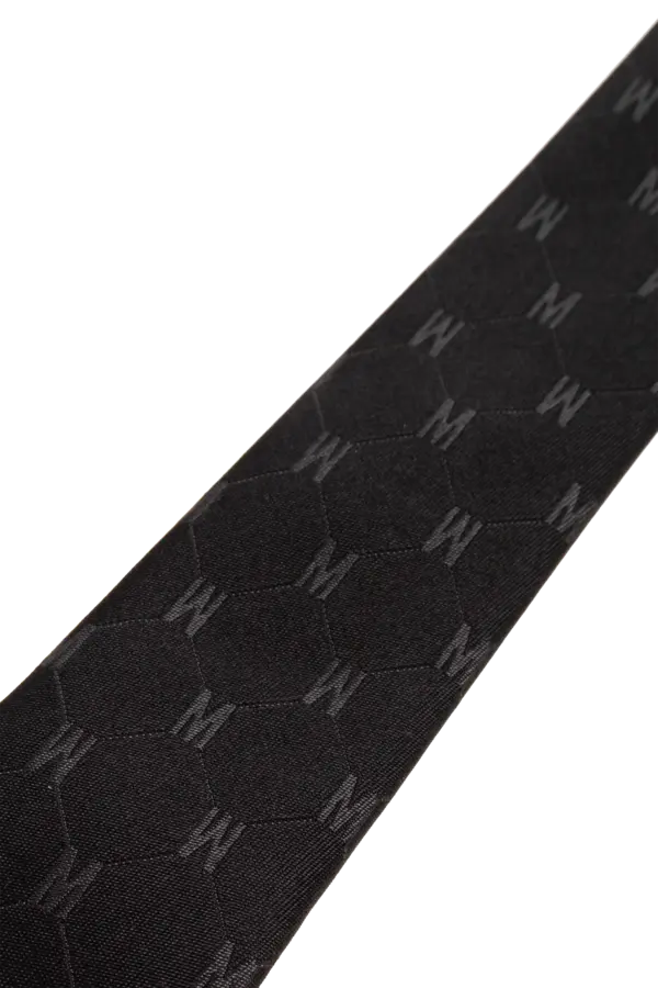 Moschino Silk Neck Ties - Black