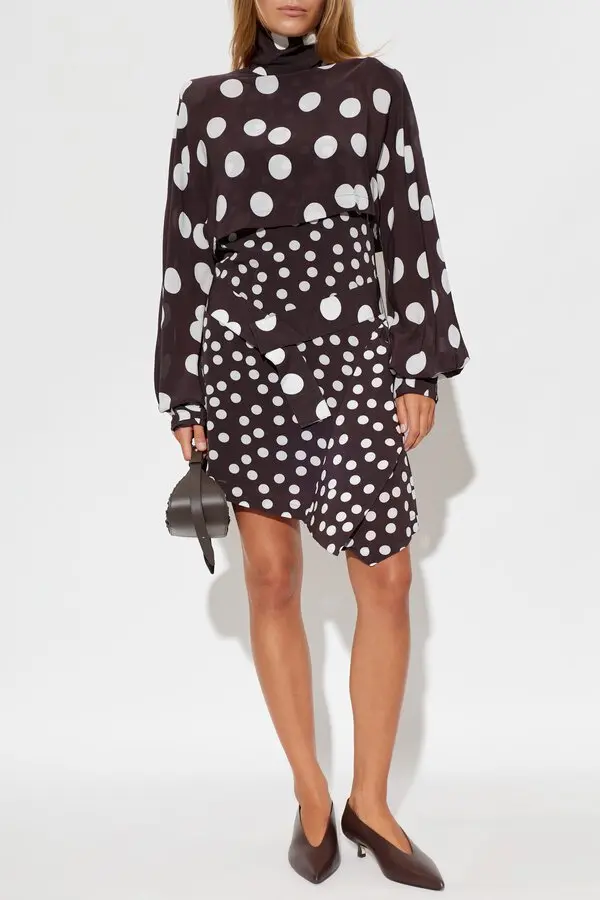 IRO PARIS Damelia Polka Dot Dress