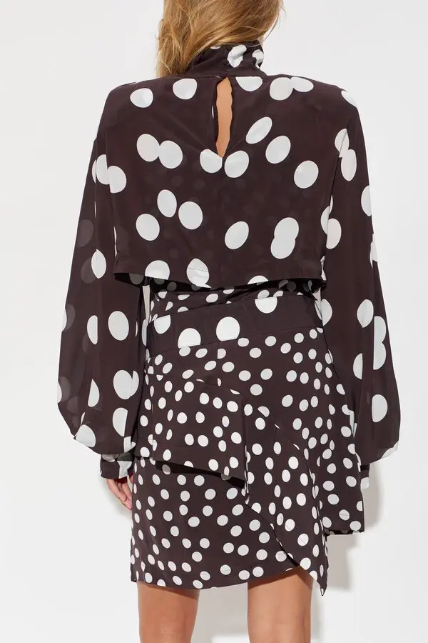 IRO PARIS Damelia Polka Dot Dress