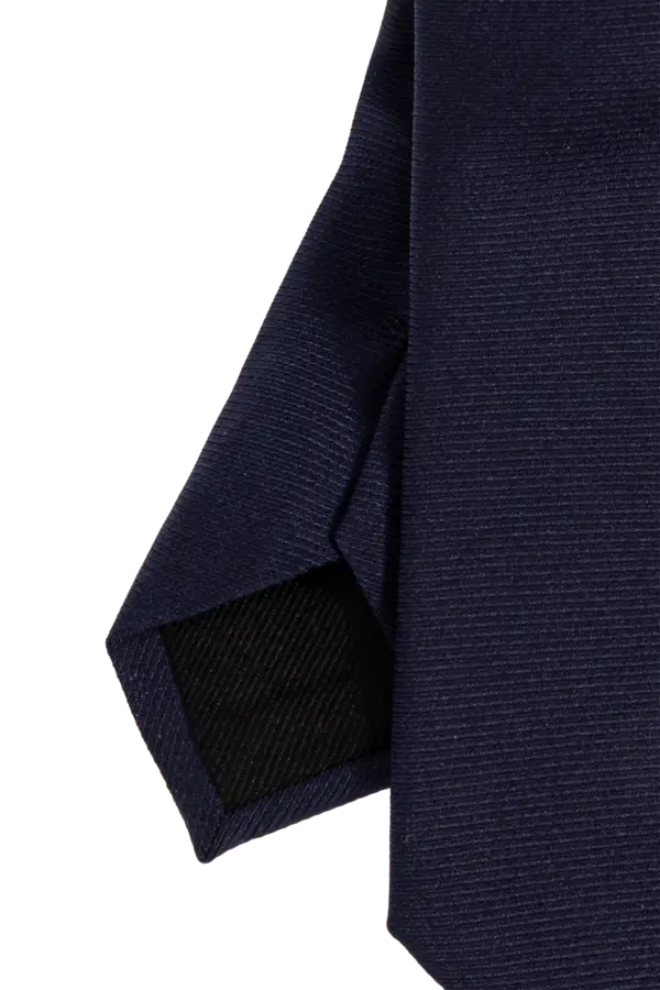 Moschino Silk Neck Ties - Navy Blue