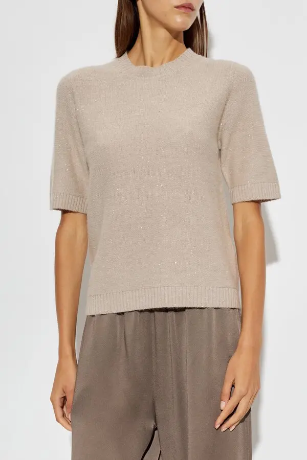 Fabiana Filippi Top With Shimmering Sequins