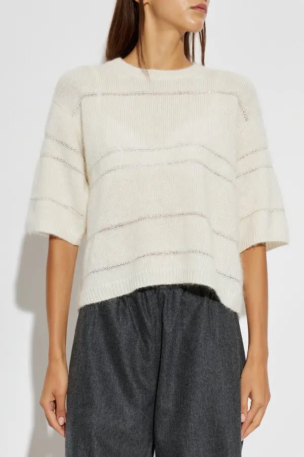 Fabiana Filippi Sequin-embellished Sweater