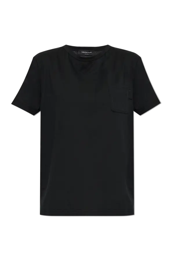 Fabiana Filippi Pocket T-shirt - Black
