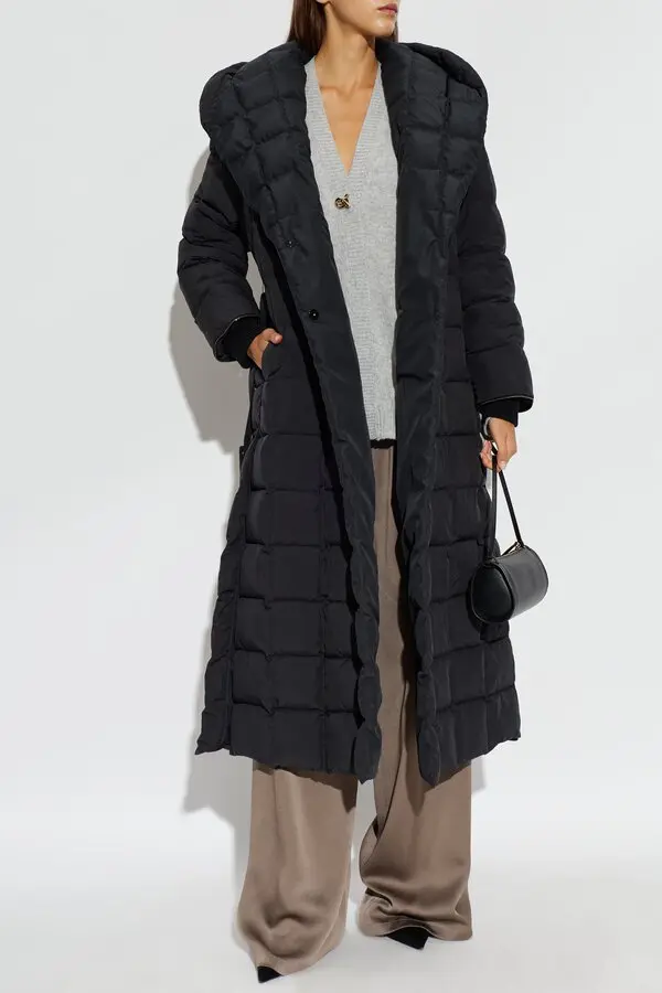 Fabiana Filippi Insulated Coat With Belt