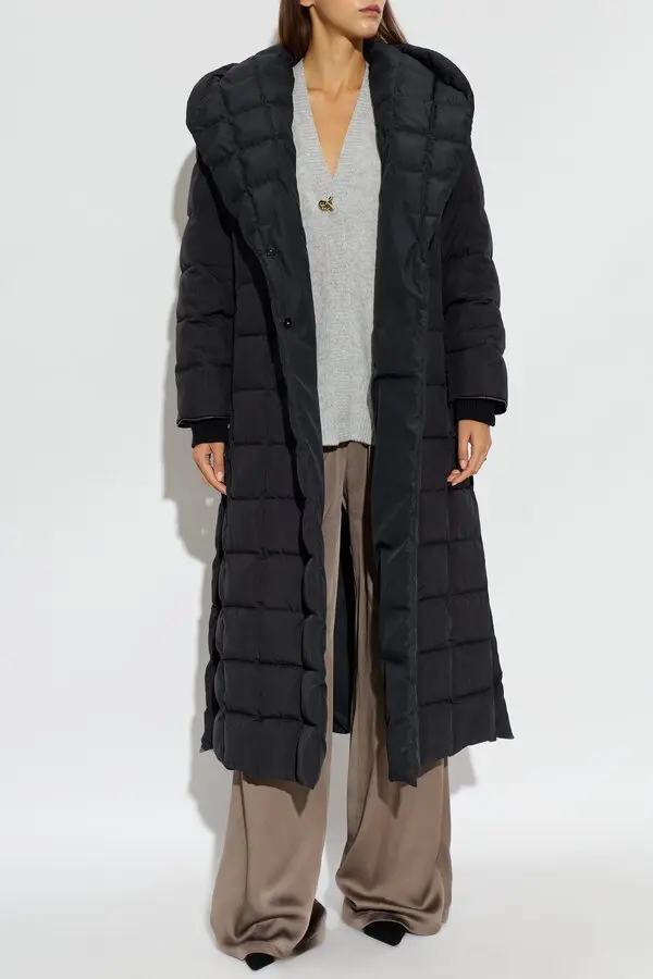 Fabiana Filippi Insulated Coat With Belt