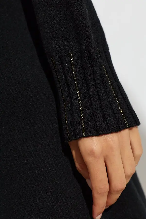 Fabiana Filippi Cashmere Blend Turtleneck Dress