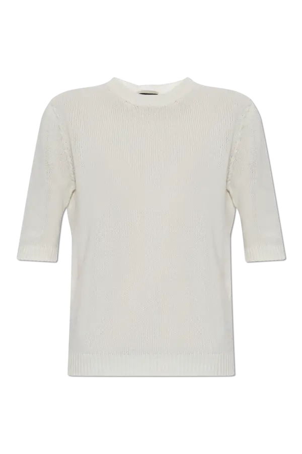 Fabiana Filippi Cashmere Short-sleeve Top