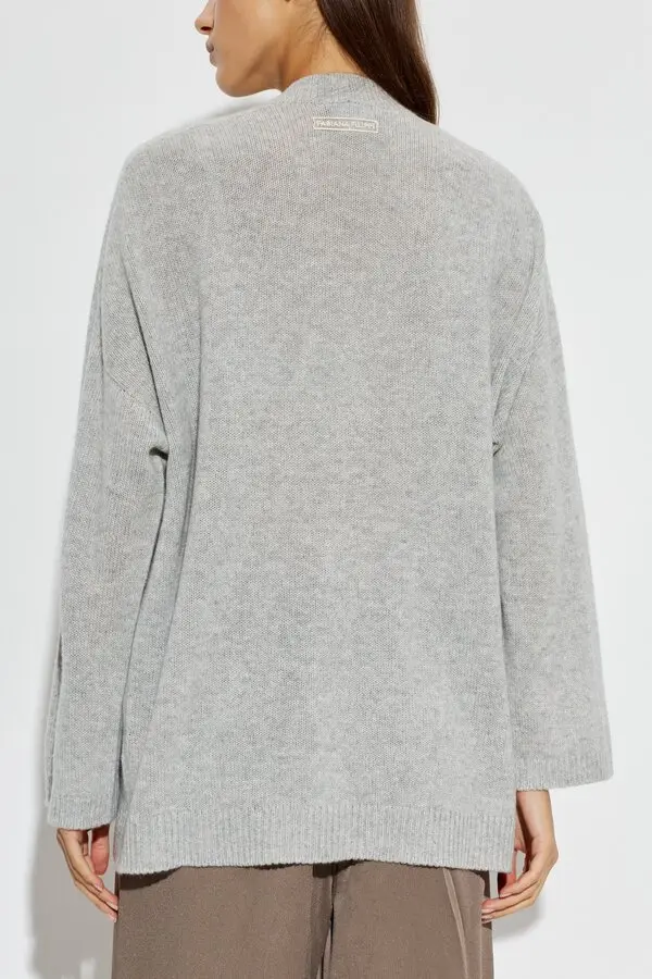 Fabiana Filippi Cashmere Cardigan With Pockets