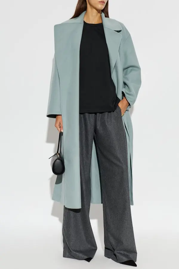 Fabiana Filippi Wool Coat With Belt