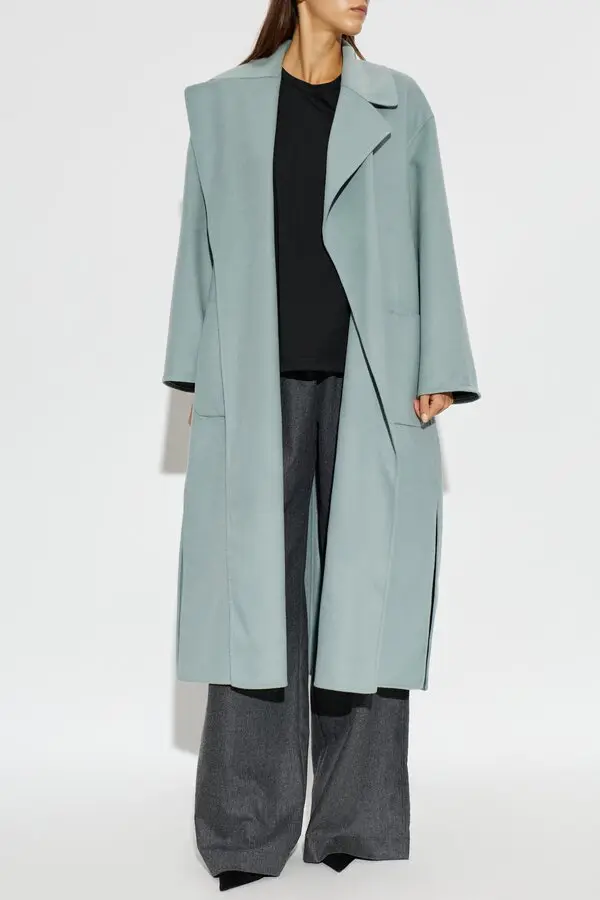 Fabiana Filippi Wool Coat With Belt