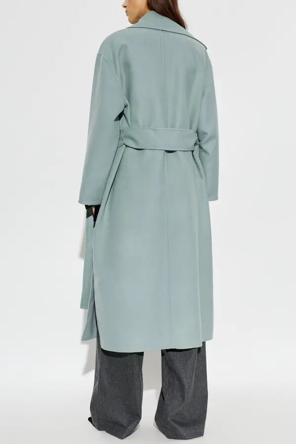 Fabiana Filippi Wool Coat With Belt