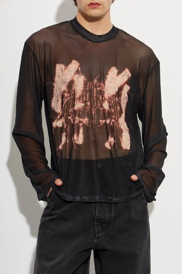 44 LABEL GROUP Transparent T-shirt