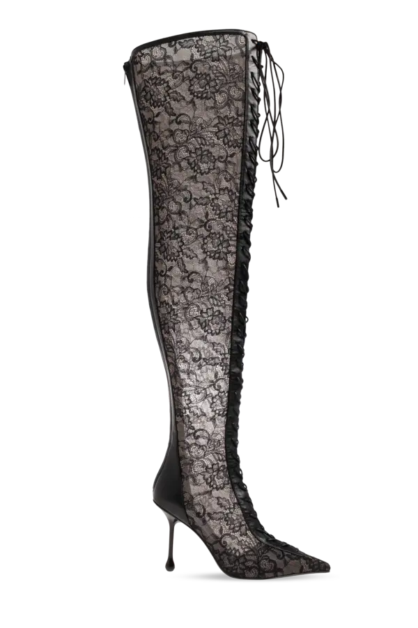JIMMY CHOO Heeled Boots ‘scarlett - Black