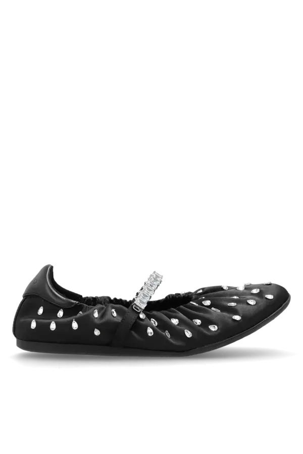 JIMMY CHOO Jade’ Ballet Flats - Black