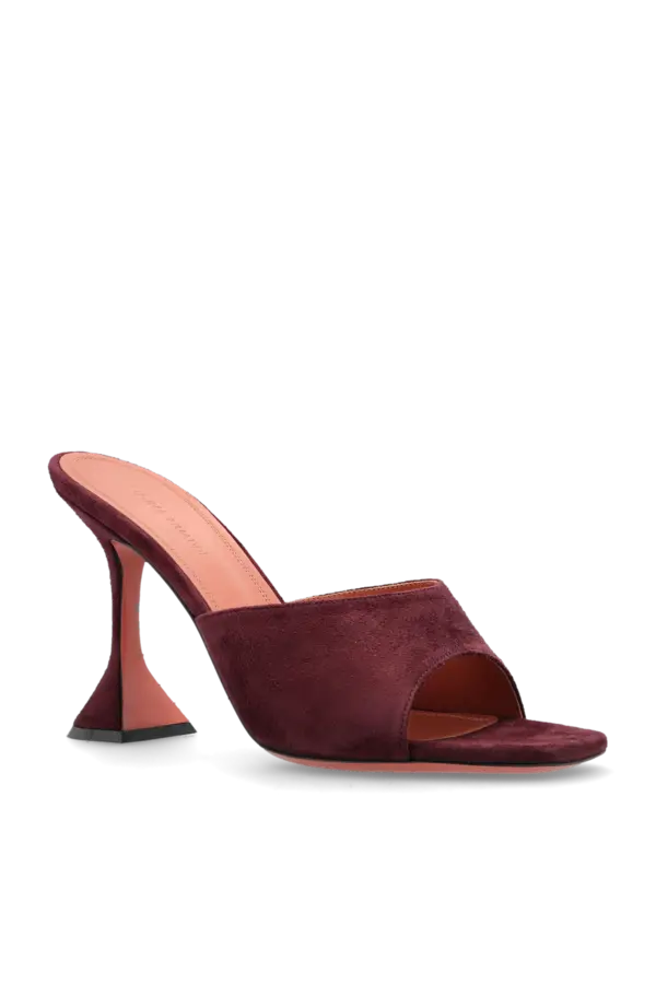 Amina Muaddi Lupita Heeled Mules