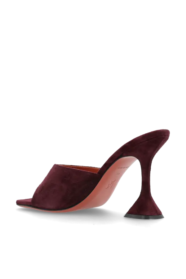 Amina Muaddi Lupita Heeled Mules