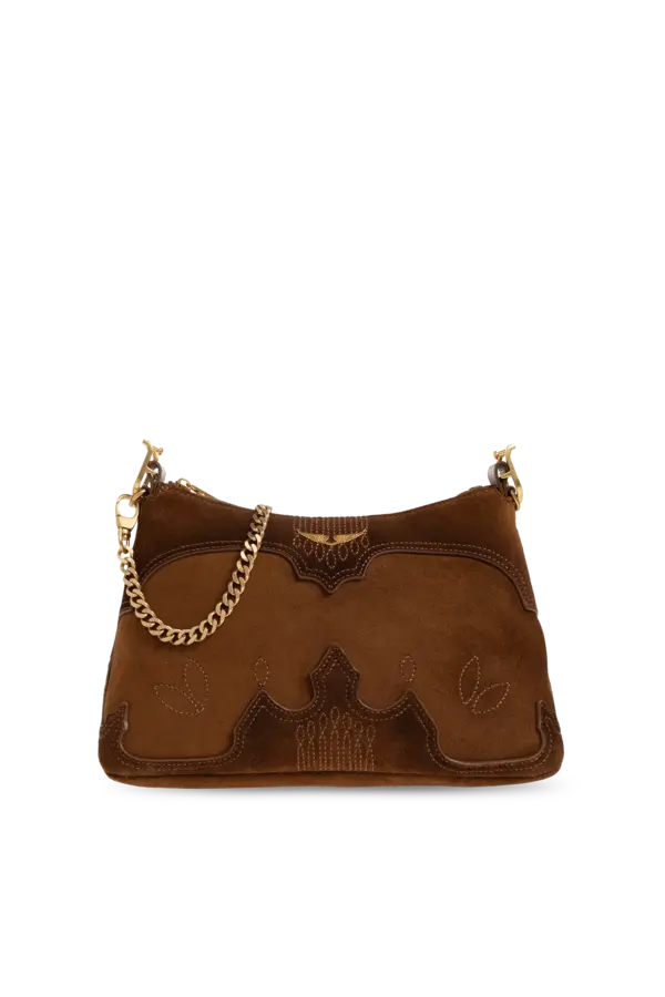 Zadig&Voltaire Suede Bag Jim - Brown