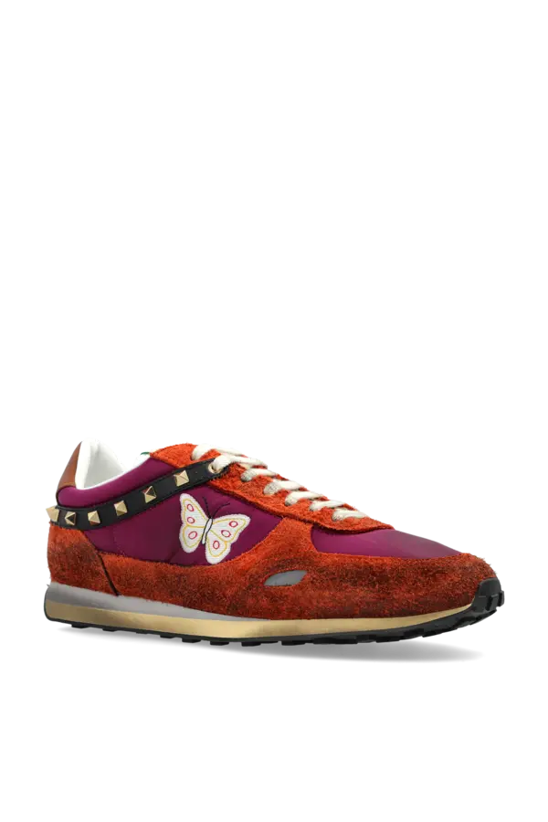 Valentino Garavani Low Top Vintage Effect Sneakers