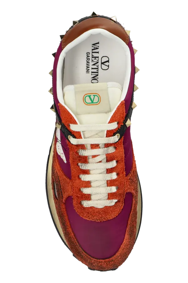 Valentino Garavani Low Top Vintage Effect Sneakers