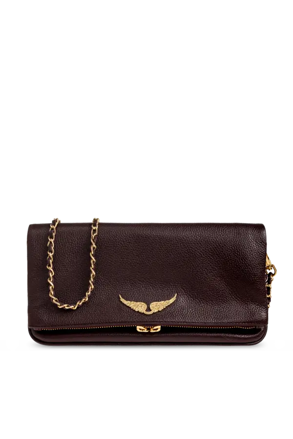 Zadig&Voltaire Leather Bag Rock - Purple