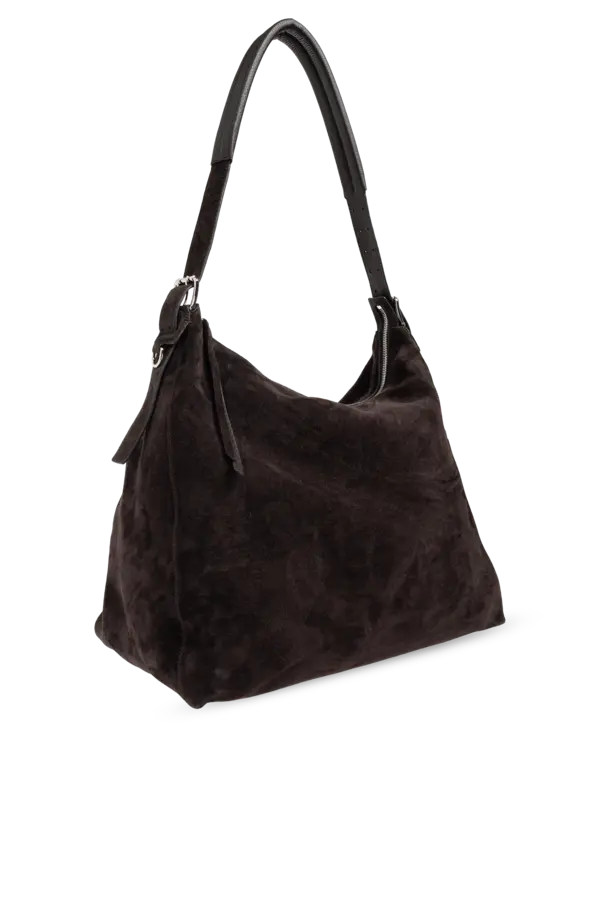 LEMAIRE Suede Belted Shoulder Bag