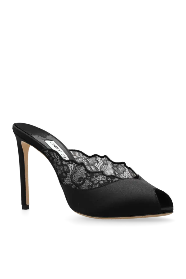JIMMY CHOO Brigitte’ Heeled Mules
