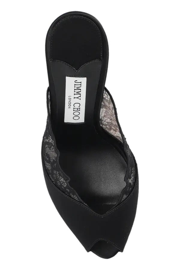 JIMMY CHOO Brigitte’ Heeled Mules