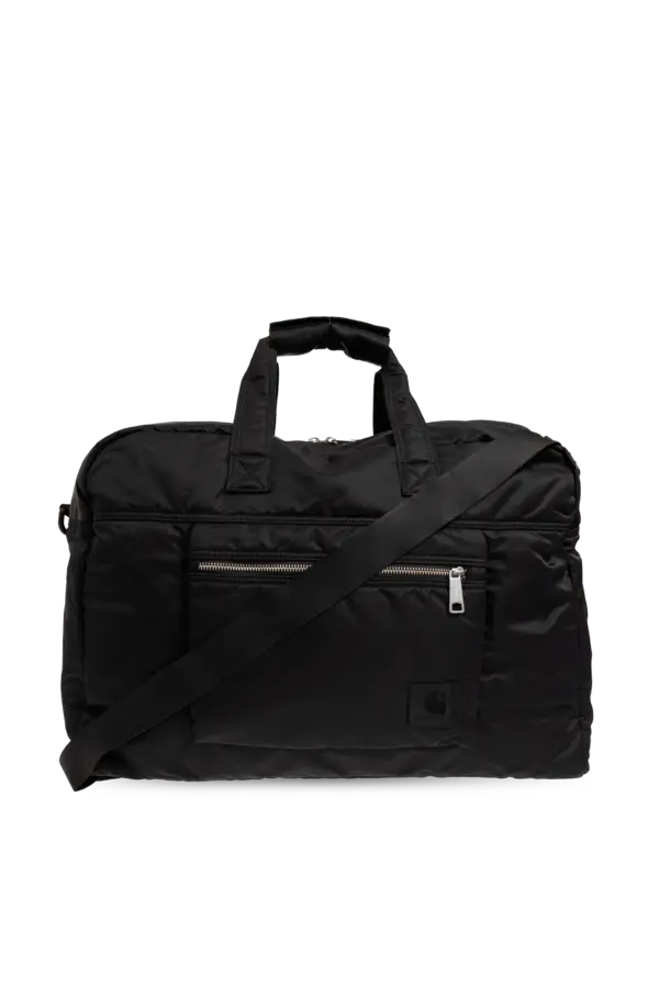 Carhartt Work In Progress Logo Duffle Bag - Black