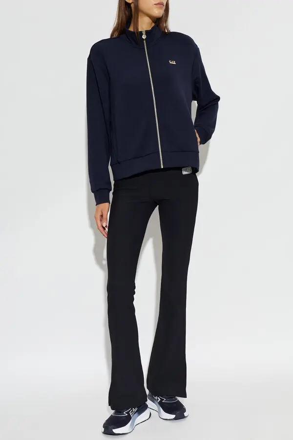 EA7 Sweatshirt With Stand-up Collar