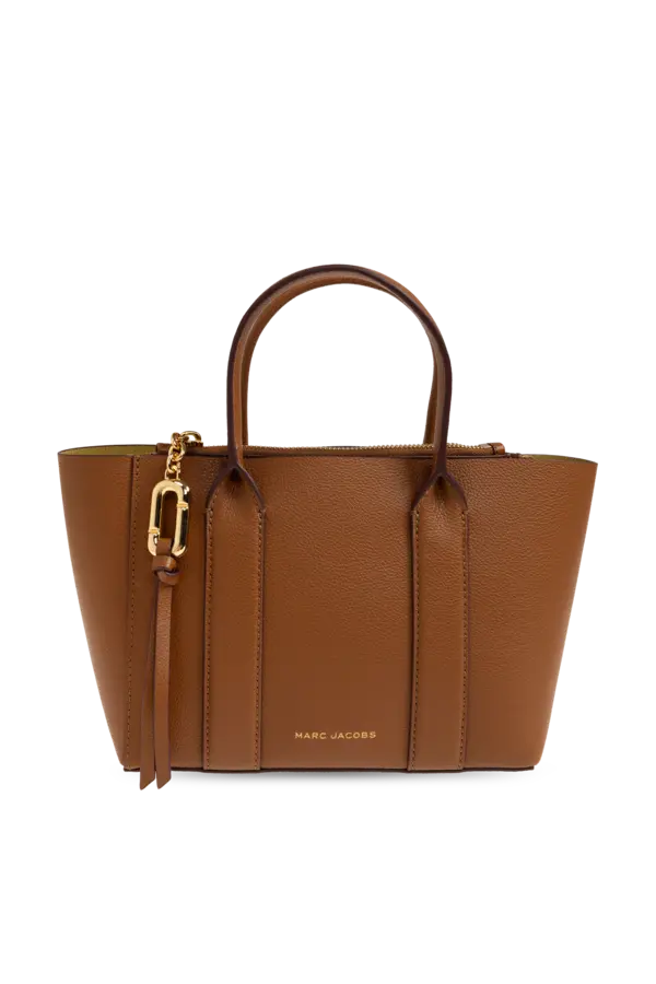 Marc Jacobs Leather Tote Bag - Brown