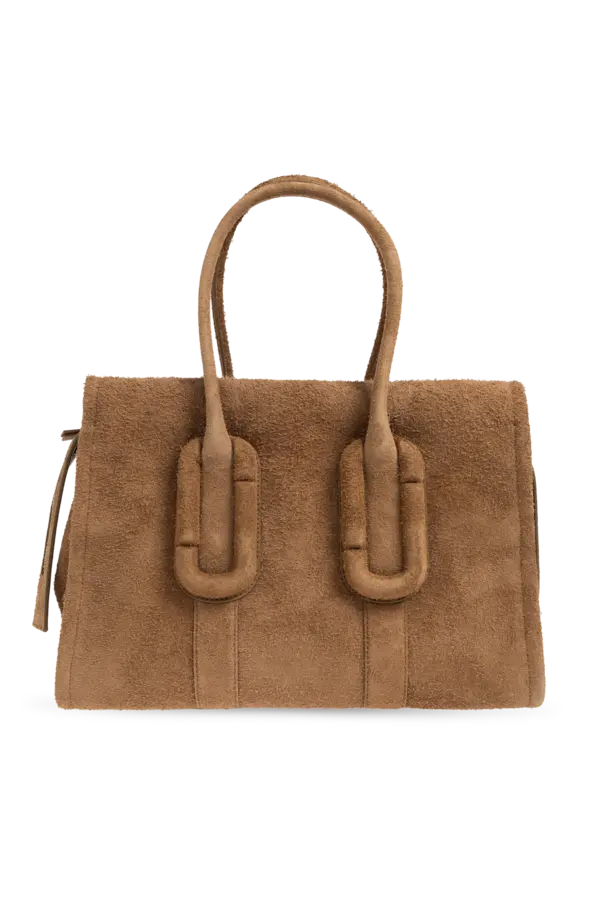 Marc Jacobs Suede Shopper Bag - Brown