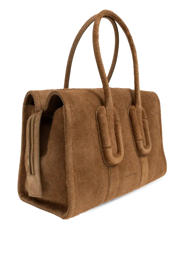 Marc Jacobs Suede Shopper Bag - Brown