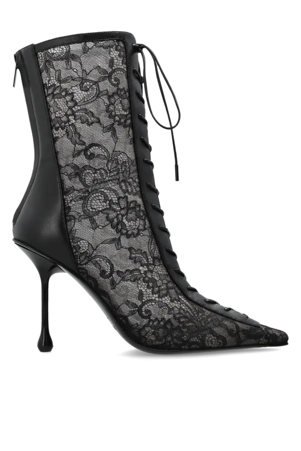 JIMMY CHOO Scarlett’ Heeled Ankle Boots - Black