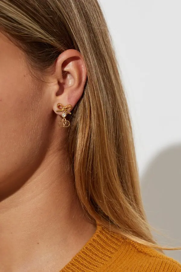 Valentino Garavani Earrings With Logo