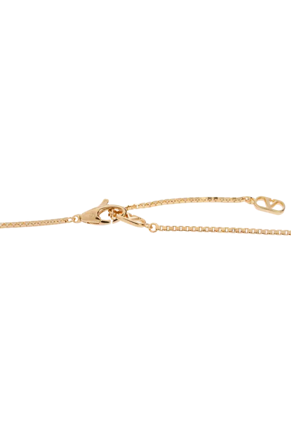 Valentino Garavani Necklace With A Butterfly Motif Pendant