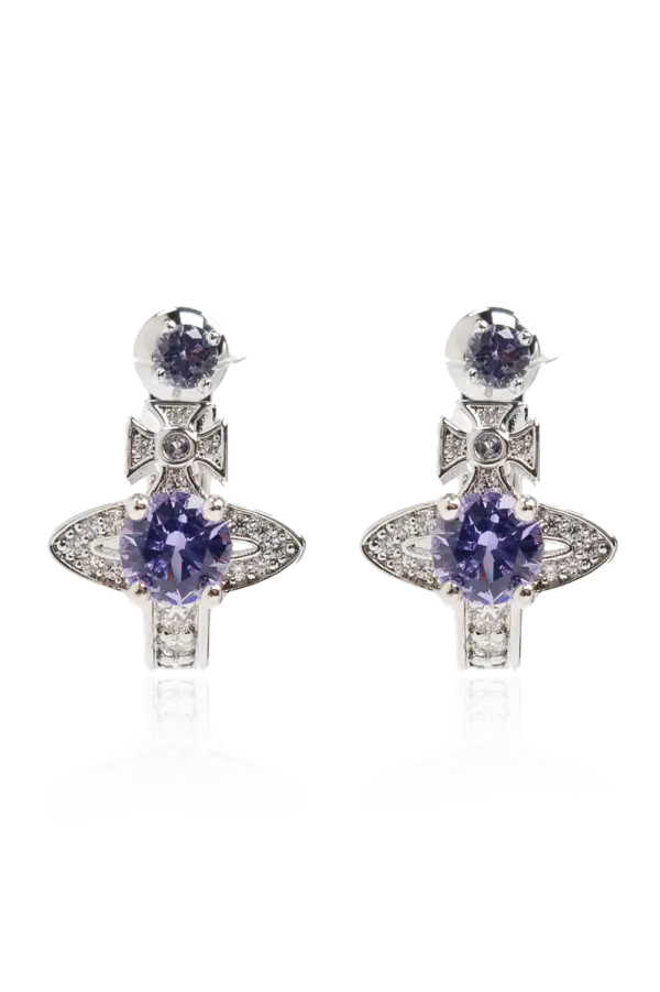 VIVIENNE WESTWOOD Maitena" Earrings - Silver