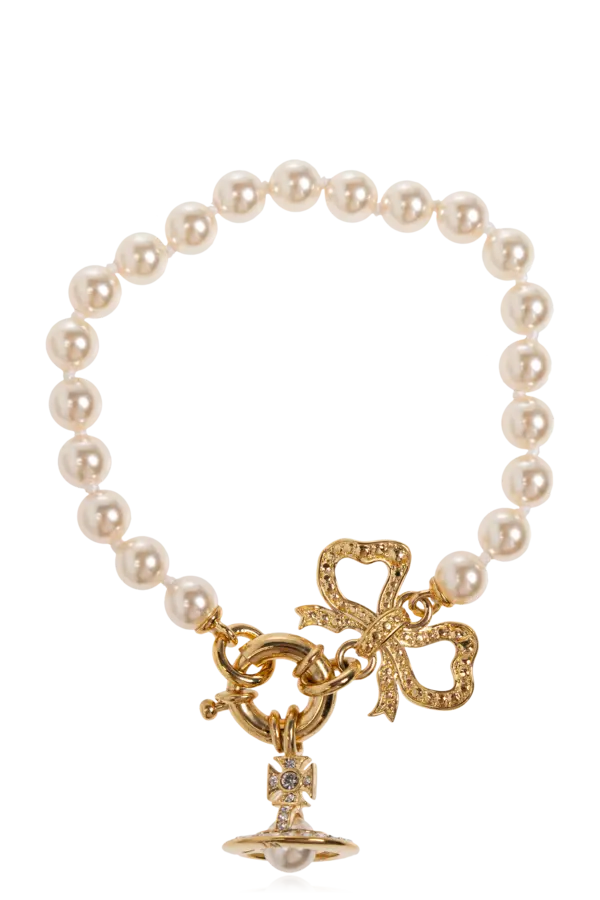 VIVIENNE WESTWOOD Bracelet "rigoberta - Cream