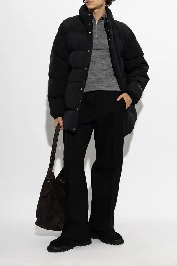 JIL SANDER Stand-up Collar Insulated Jacket