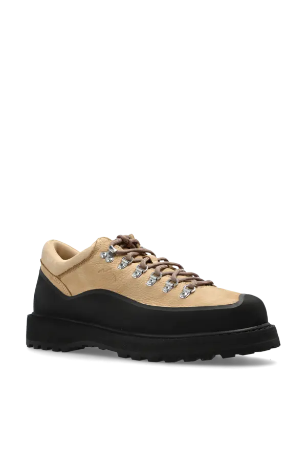 Diemme Cornaro Gomma Leather Shoes - Beige