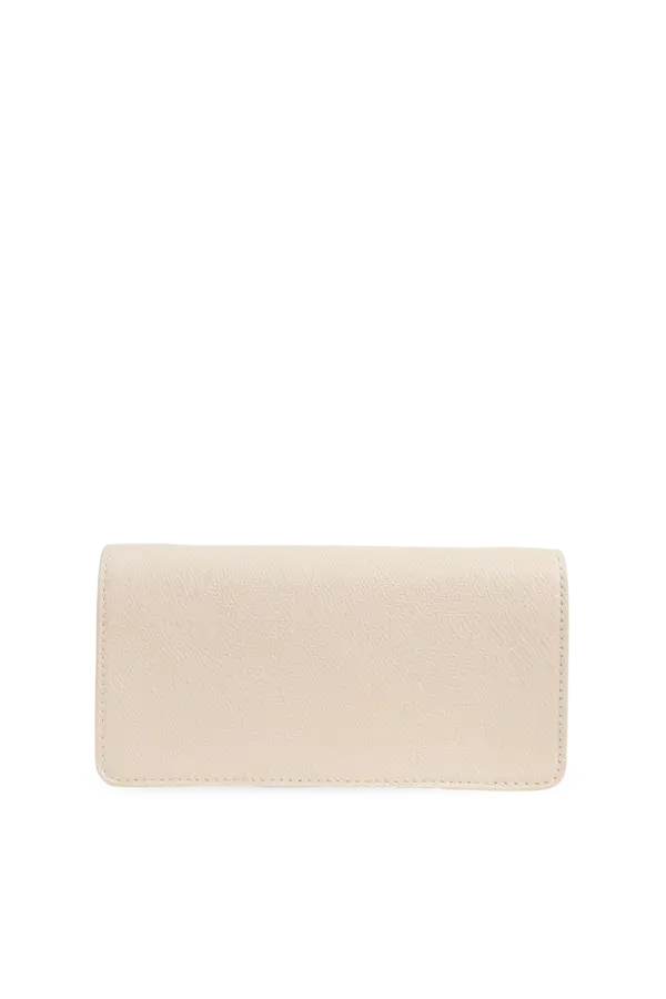 Valentino Garavani Leather Wallet With Chain