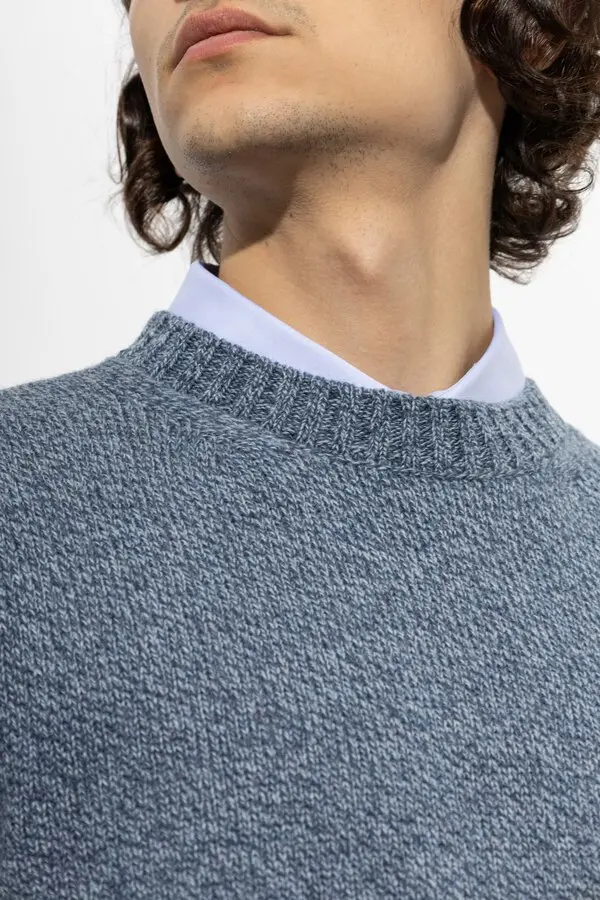 Valentino Garavani Wool Sweater With A Crew Neck