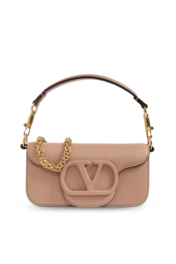 Valentino Garavani Leather Shoulder Bag - Pink