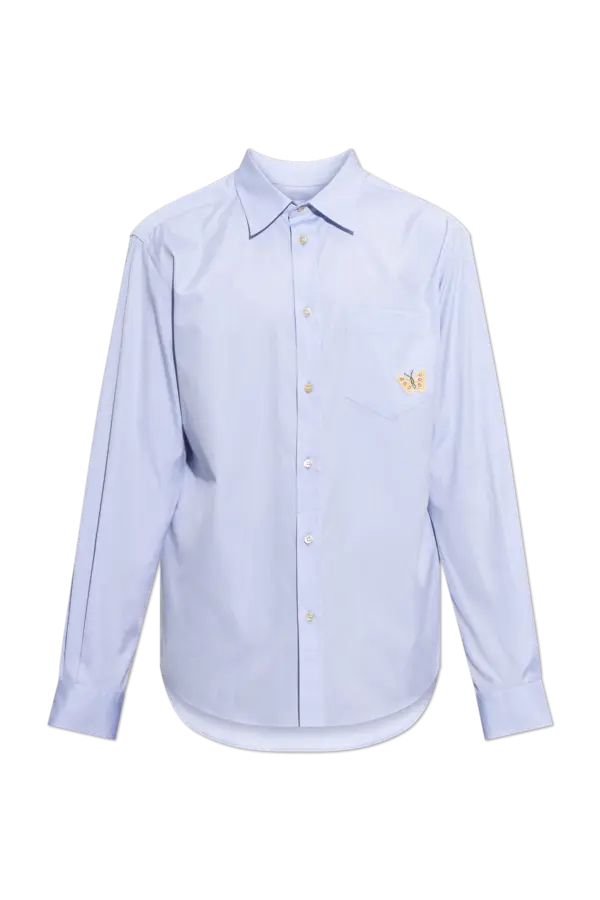 Valentino Garavani Shirt With Pocket - Blue