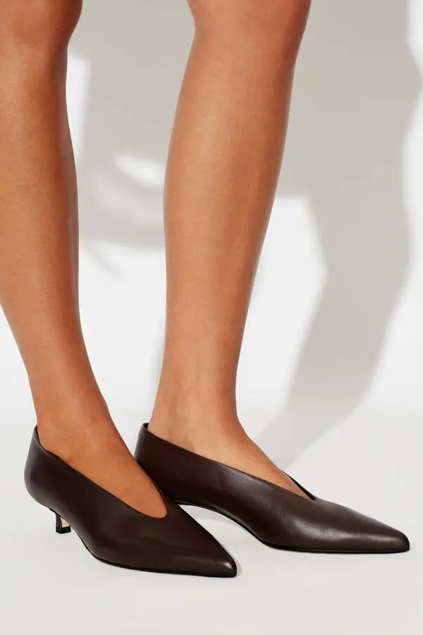 AeydĒ Clara Heeled Shoes - Brown
