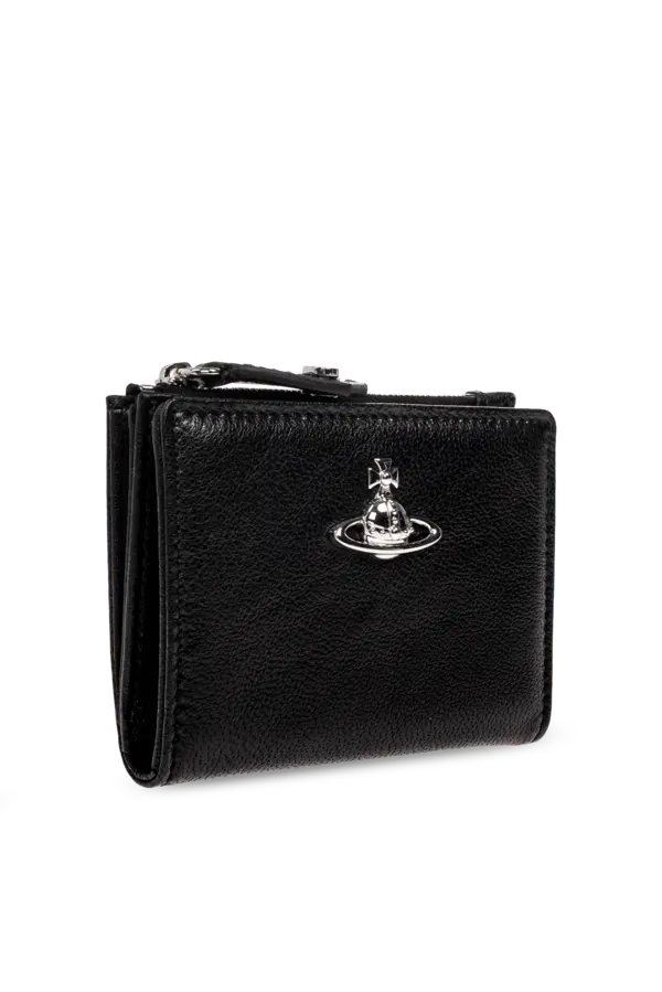 VIVIENNE WESTWOOD Leather Wallet With Logo