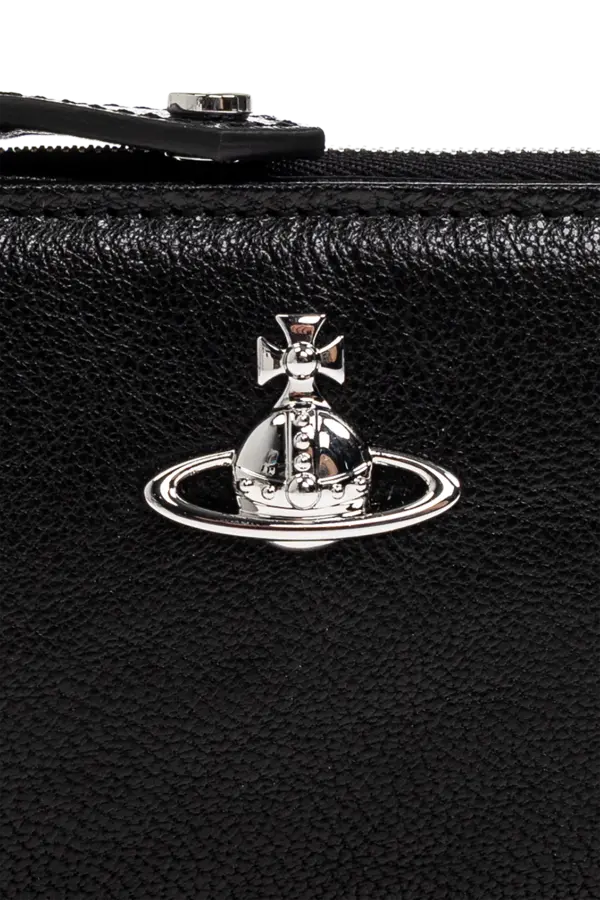VIVIENNE WESTWOOD Leather Wallet With Logo