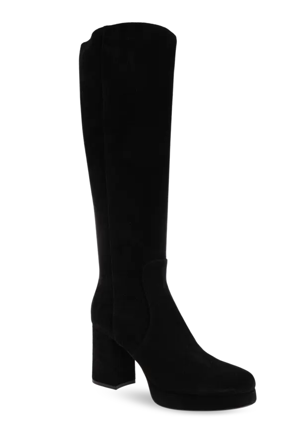 Valentino Garavani Suede Platform Boots